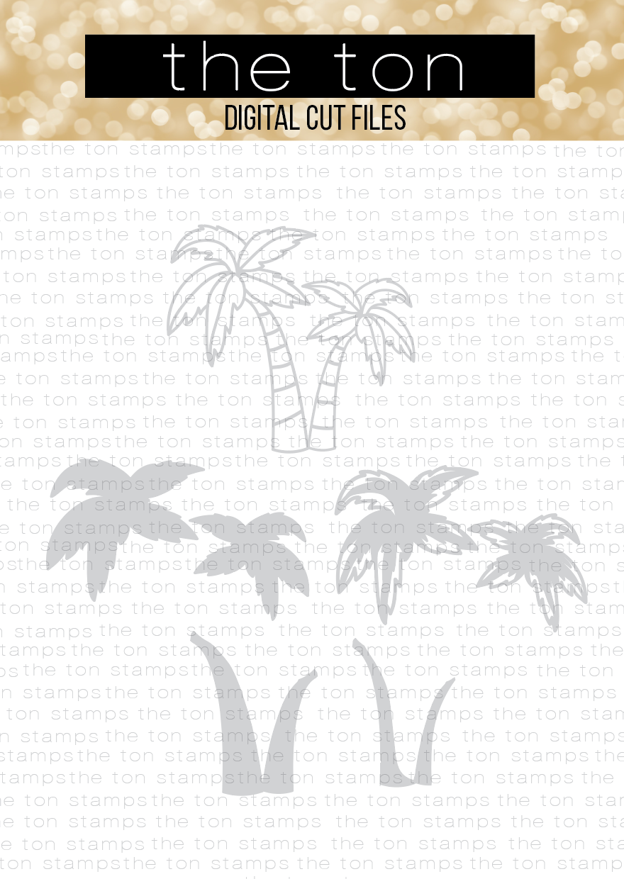 palm tree template