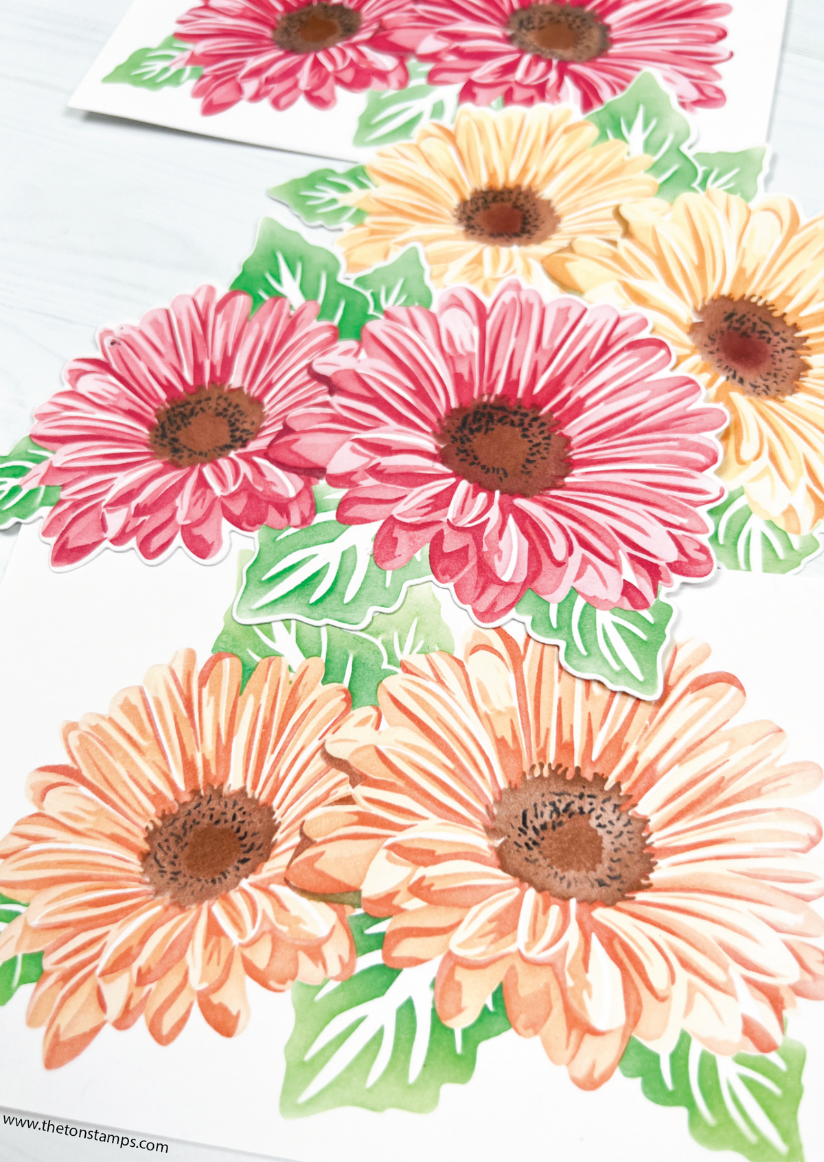 Daisy Duet Layering Stencils | The Ton