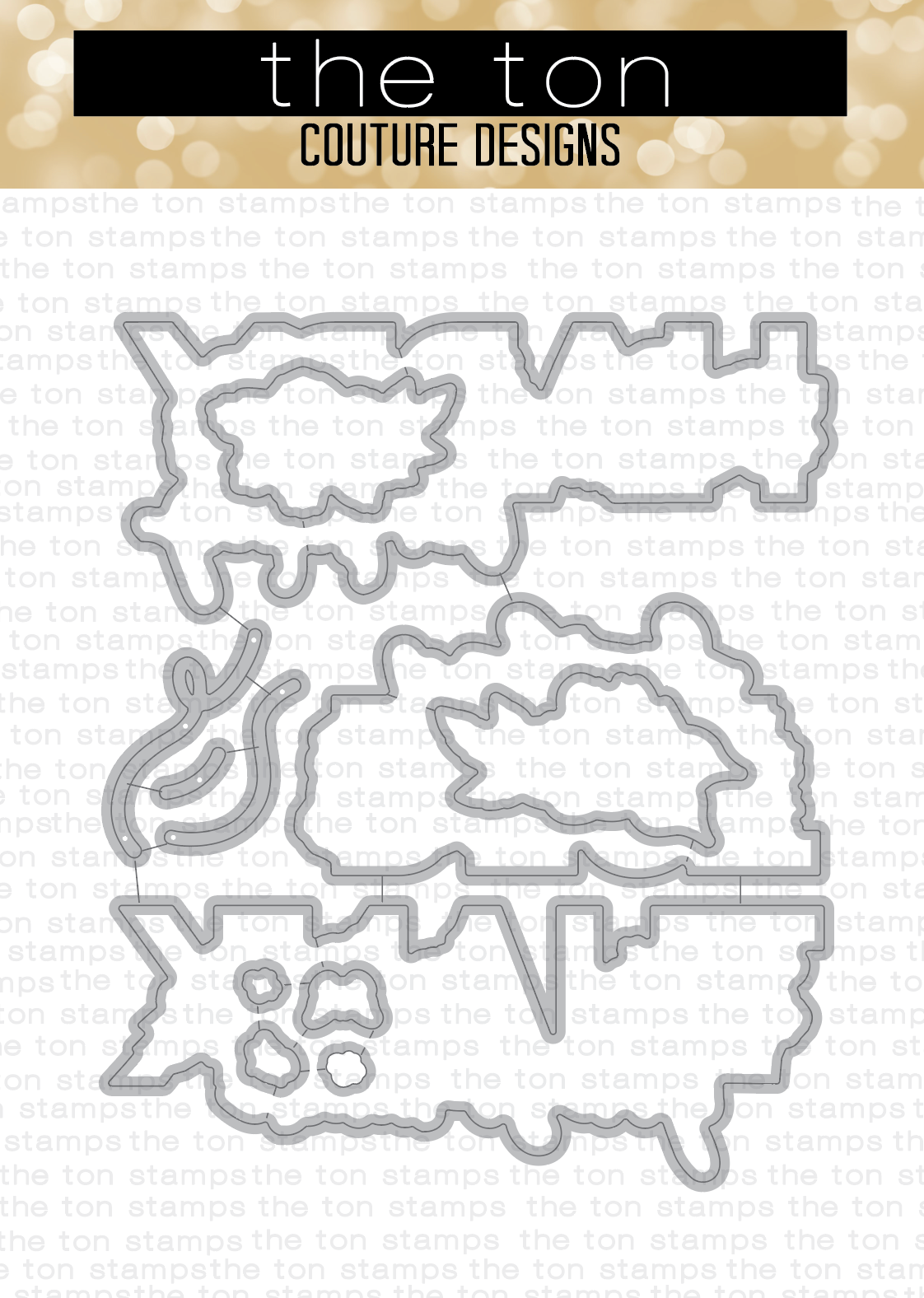 Floral Notes Coordinating Dies | The Ton