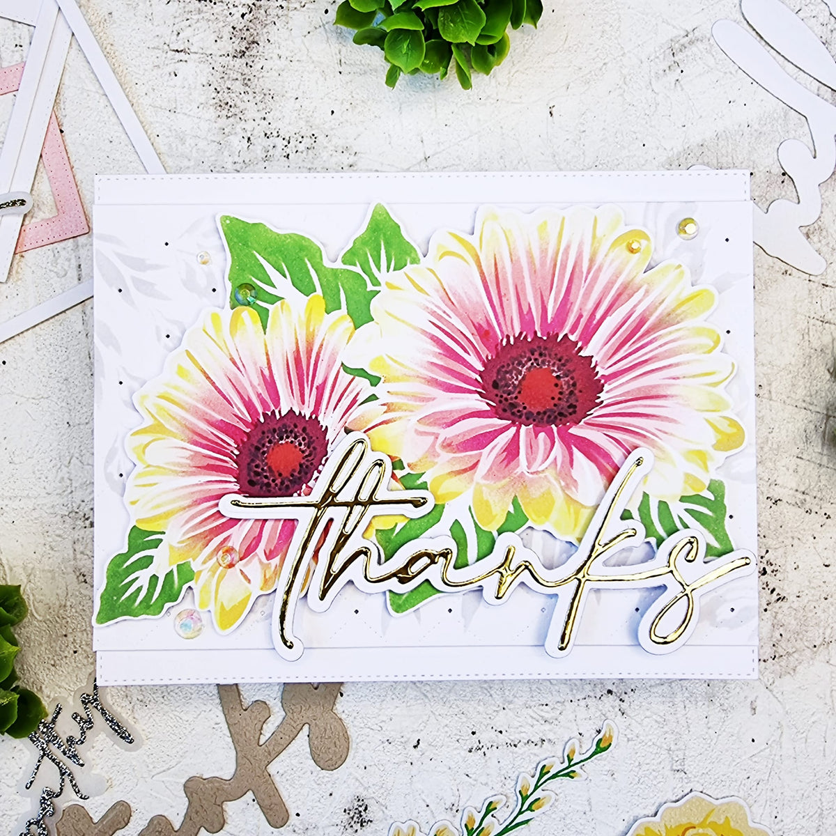Daisy Duet Layering Stencils | The Ton