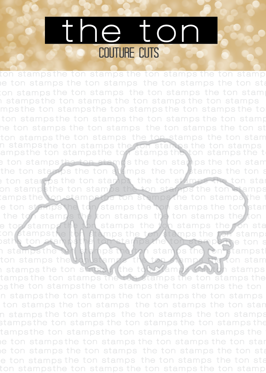 Morning Glory Cheer Coordinating Die | The Ton