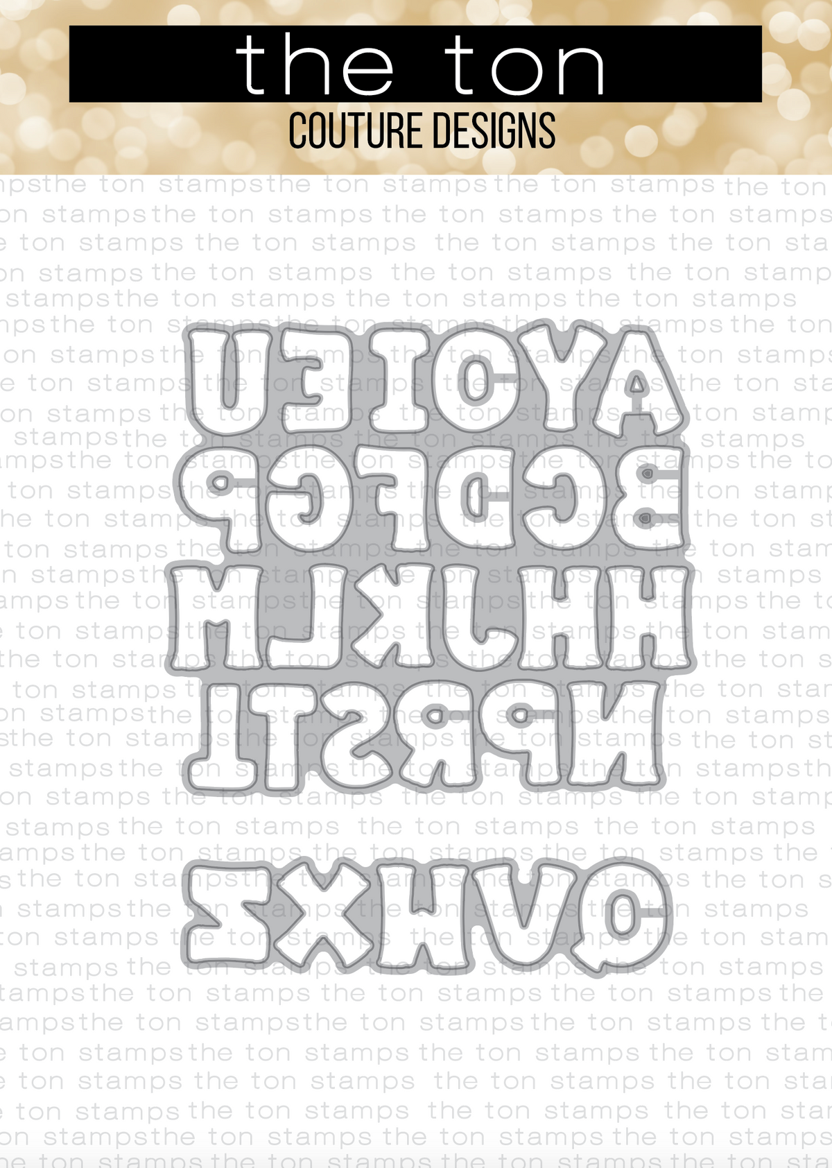 Balloon Alphas Coordinating Die | The Ton