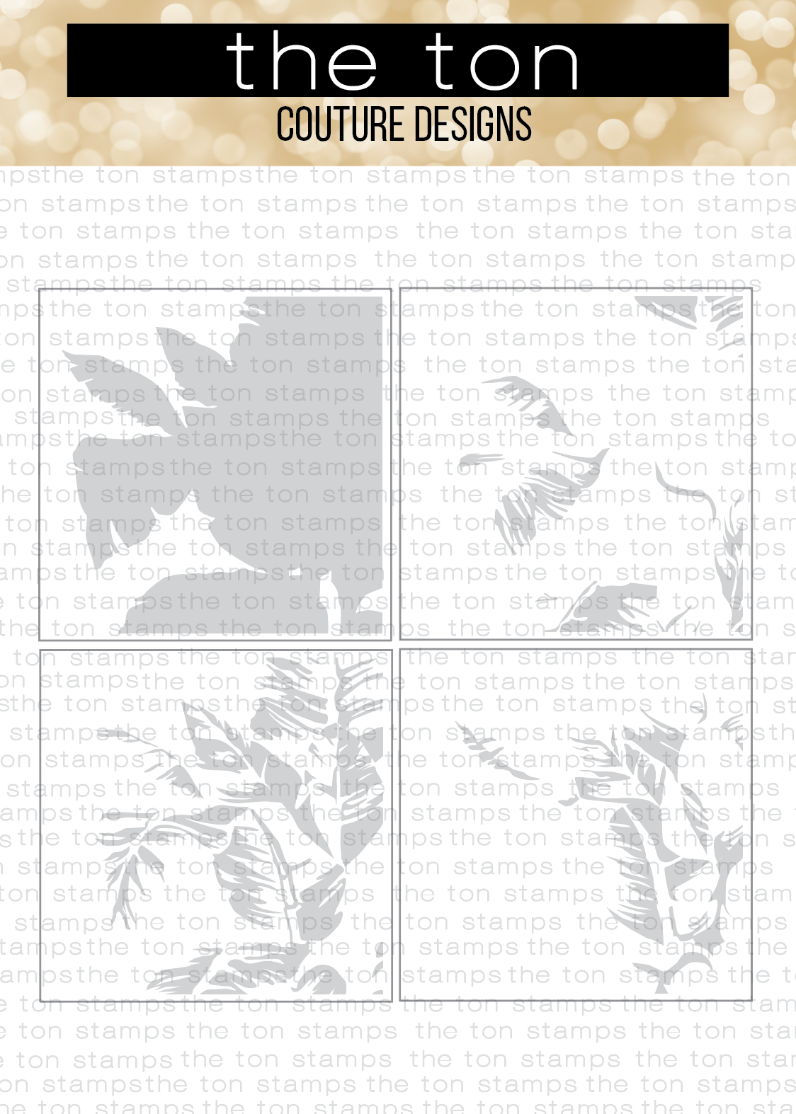 Palm Layering Stencils | The Ton