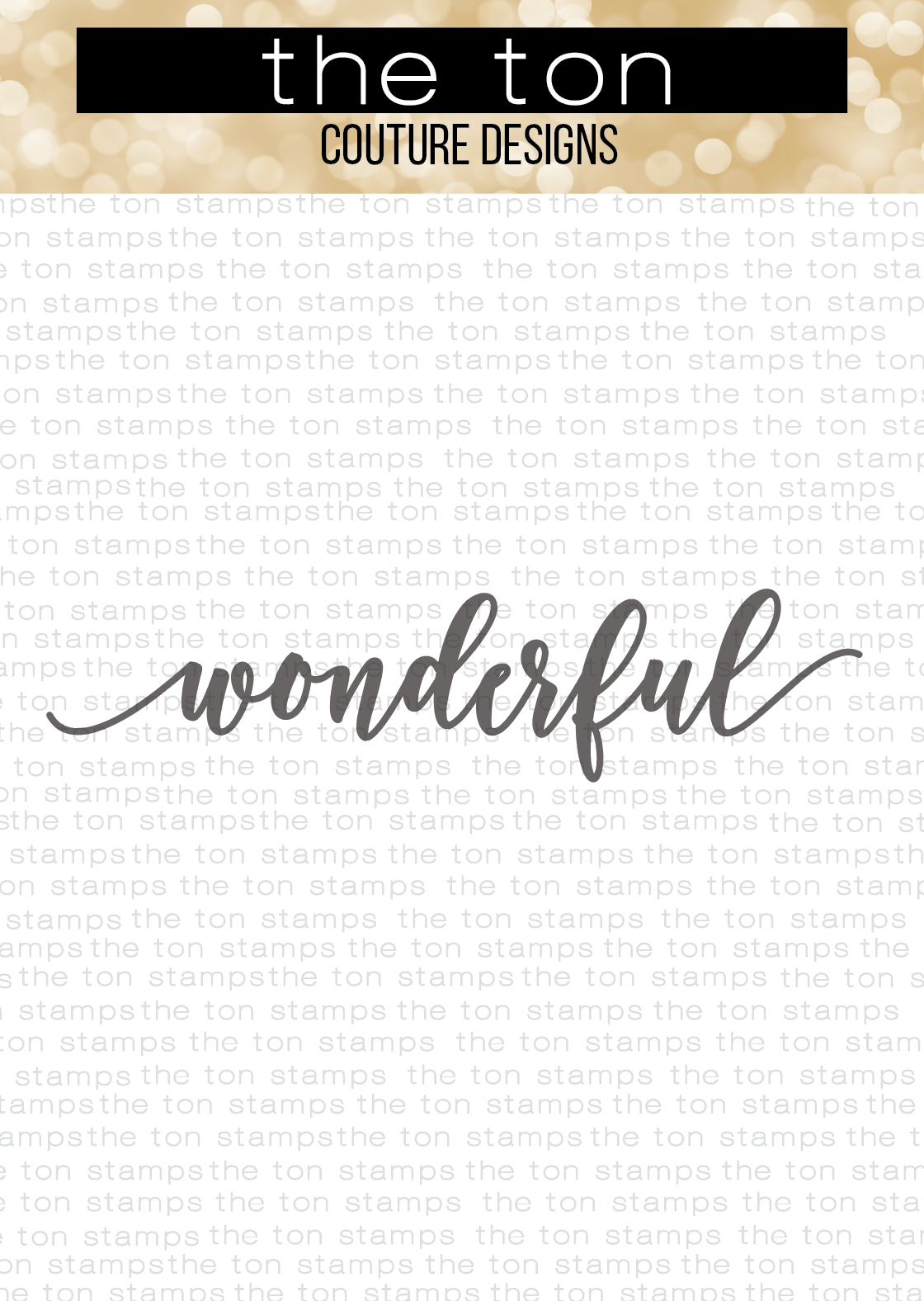 Wonderful Script SVG Cut File | The Ton