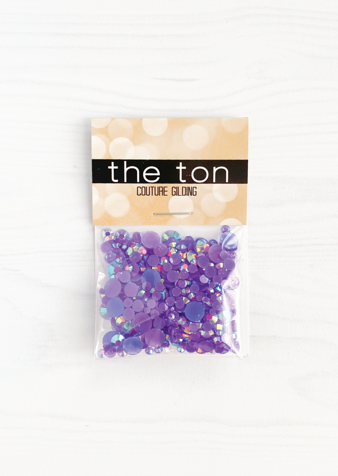 Rhinestones Mixed - Dark Purple Opaque | The Ton