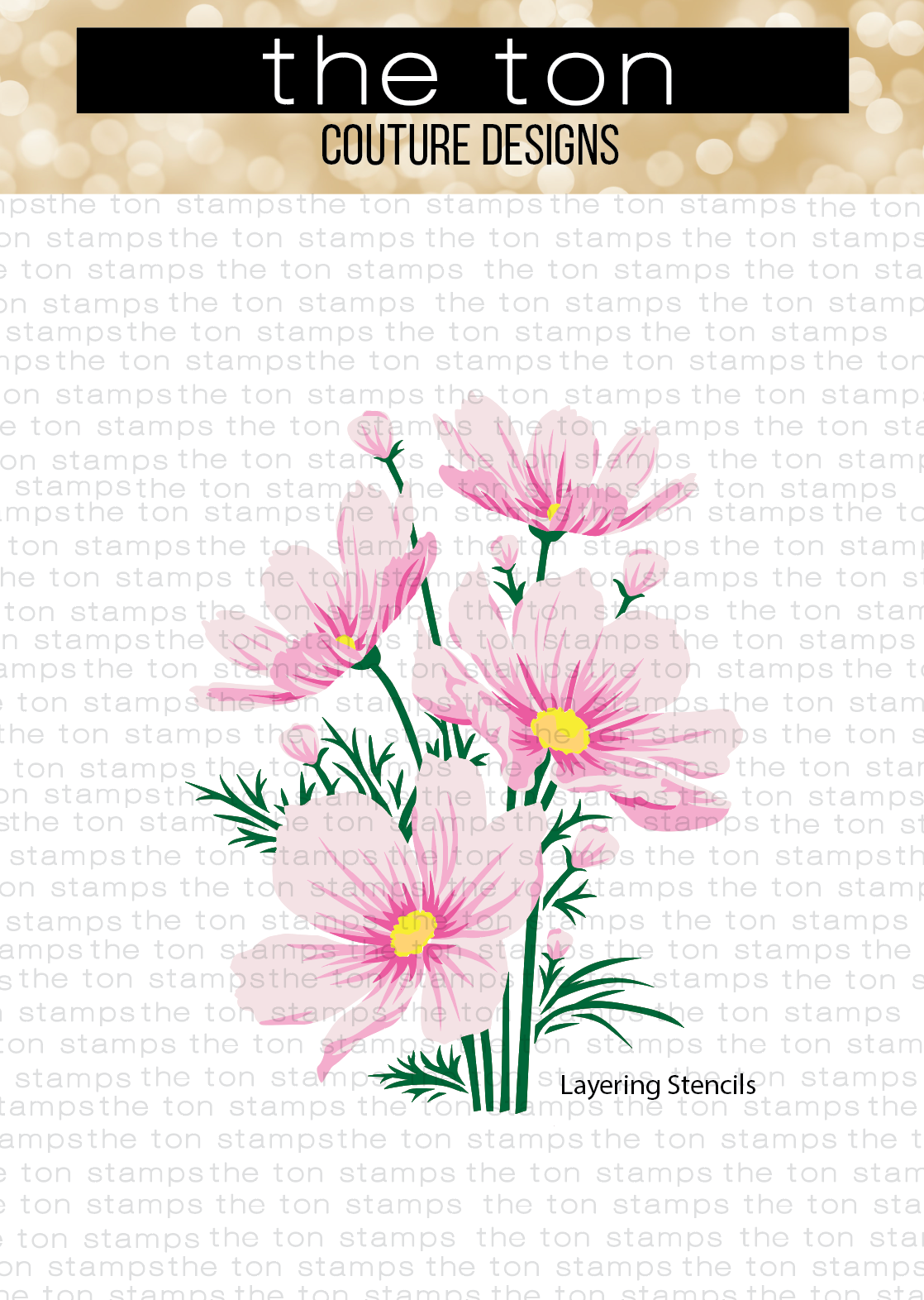 Climbing Cosmos Layering Stencils | The Ton