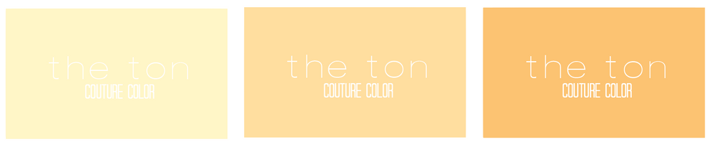 Couture Color - Citrine Collection | The Ton