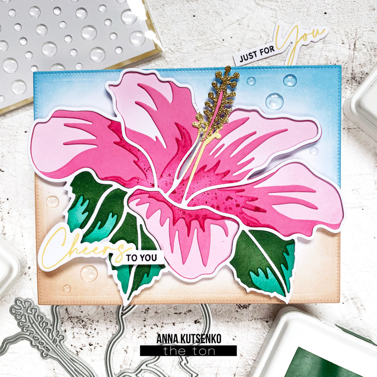 Double Pierced Rectangle A2 Nested Dies | The Ton