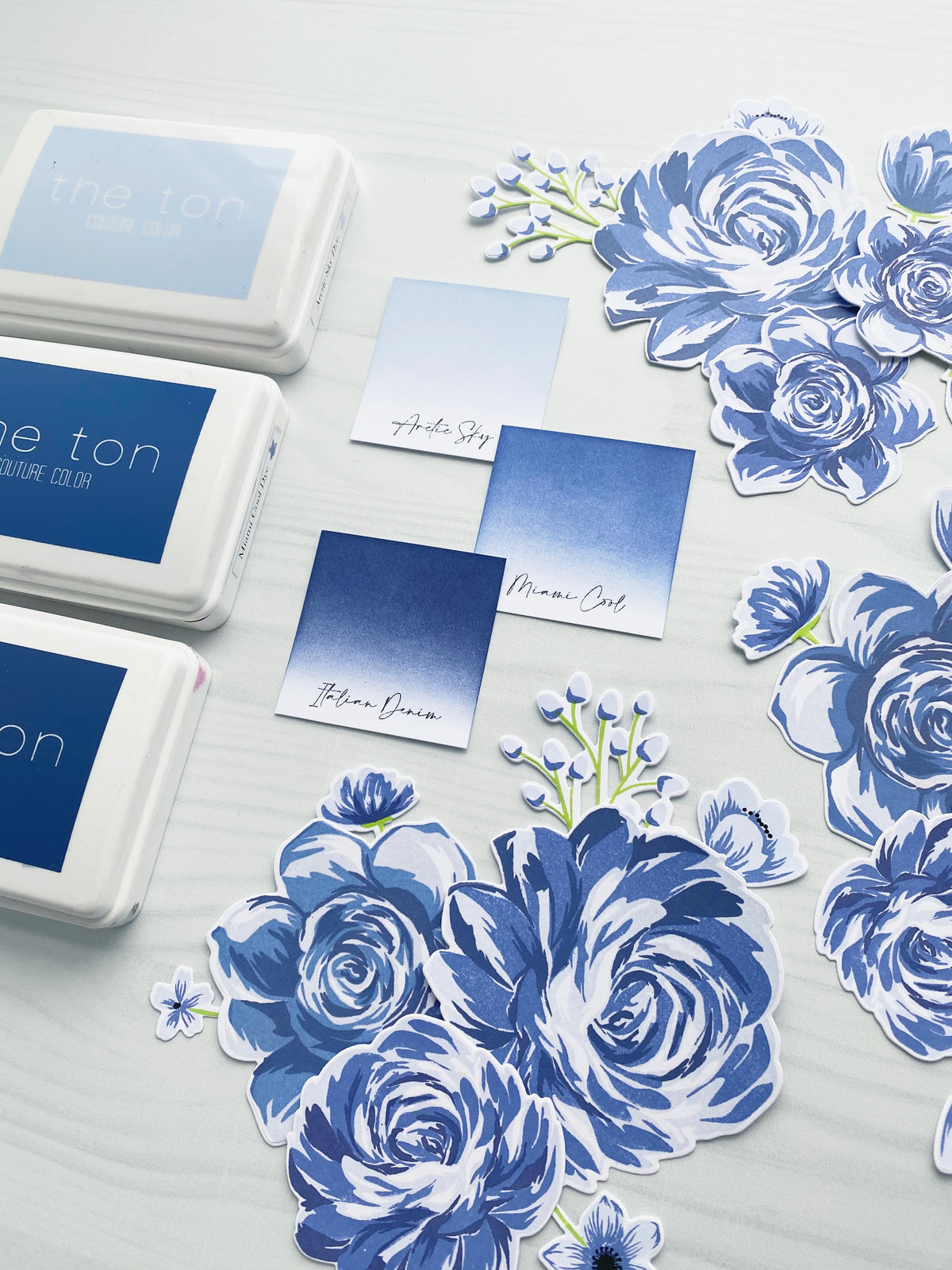 Couture Color - Dusty Blue Minis | The Ton