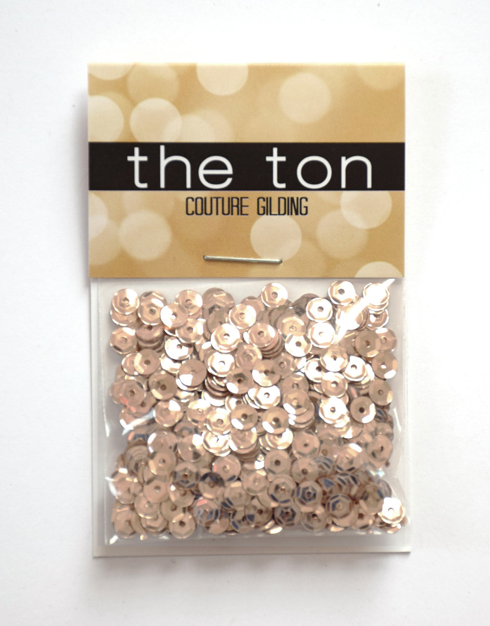 Rose Gold Sequins - 4mm, 2mm | The Ton